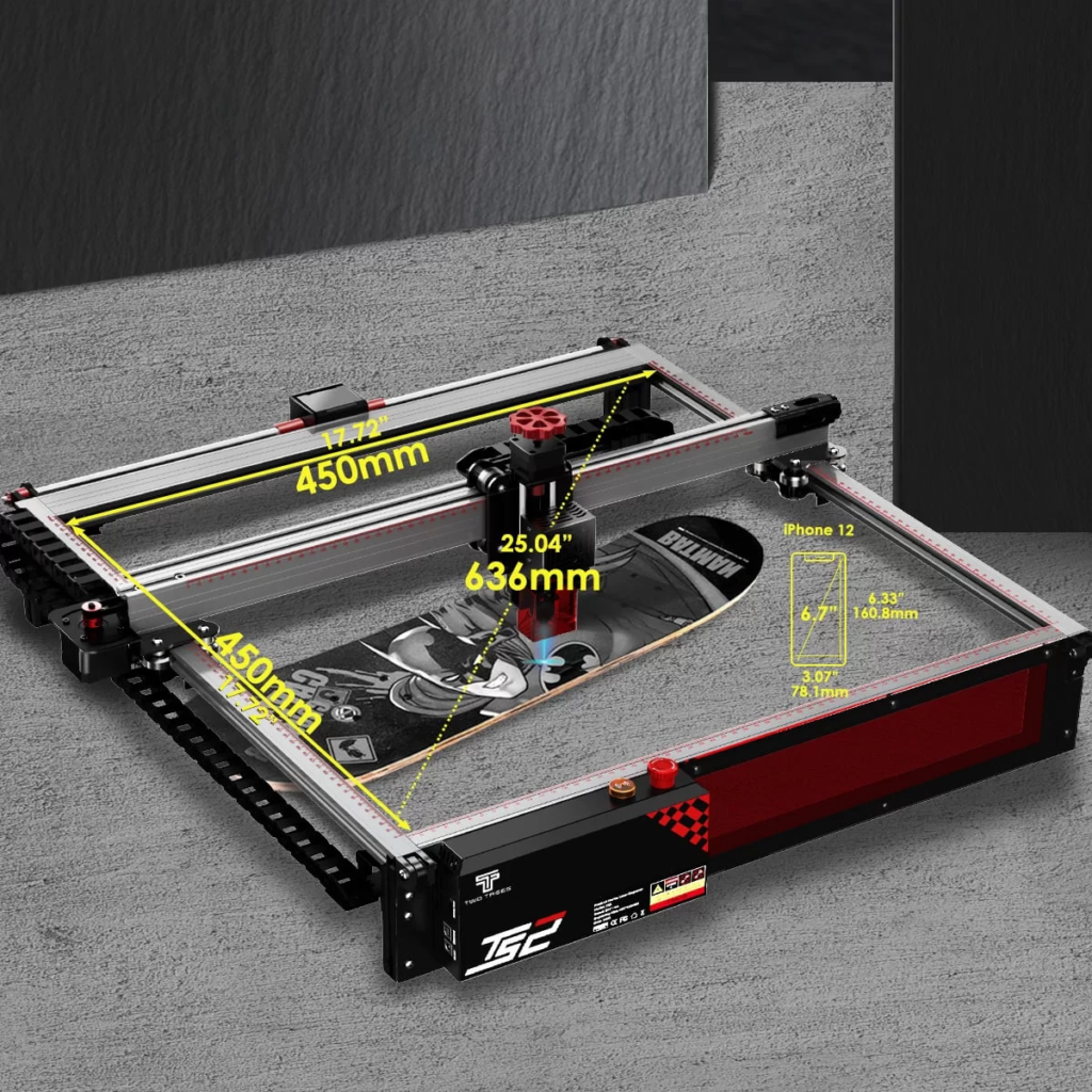 Two Trees TTS-55 Pro Laser Cutter & Engraving Machine - XMart